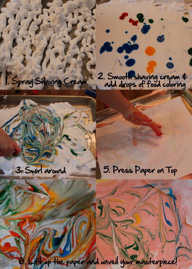 Shaving Cream Sensory Play - Teaching Mama