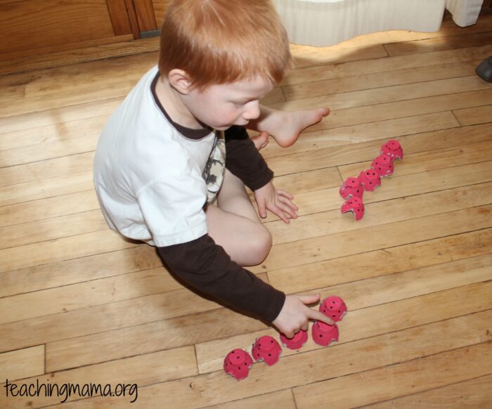 Ladybug Math for Preschoolers - Teaching Mama