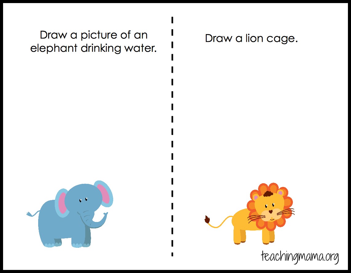 My Trip to the Zoo {Free Printable Booklet} - Teaching Mama