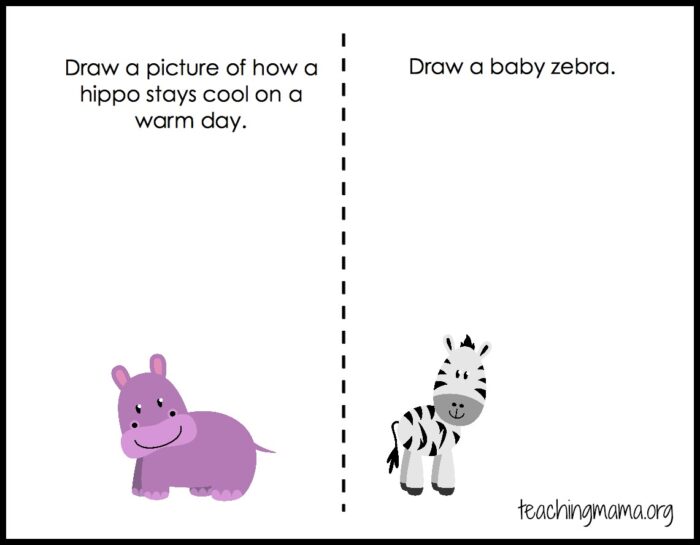 My Trip to the Zoo {Free Printable Booklet} - Teaching Mama