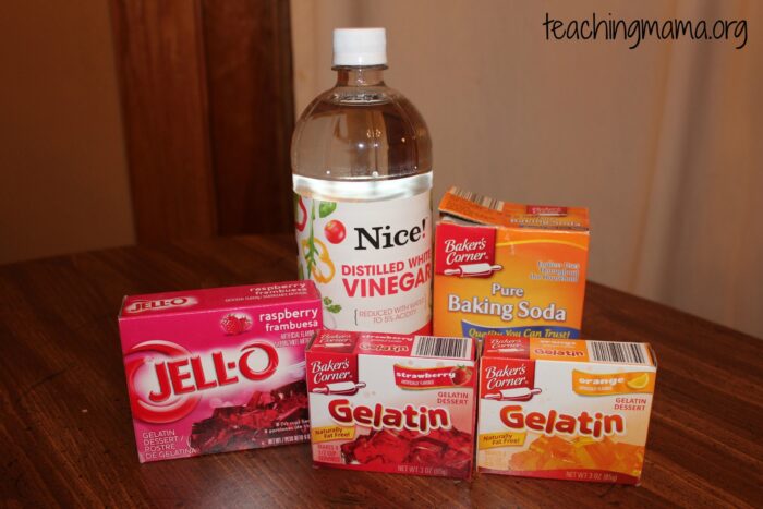 Jell-o Eruptions Science Experiment