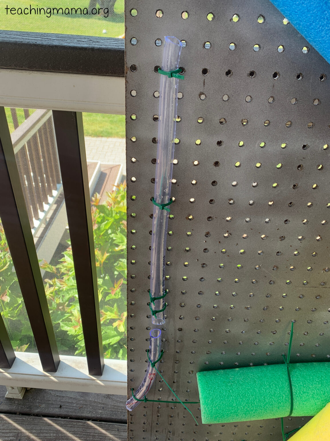 Pool Noodle Water Wall
