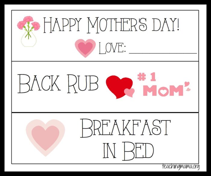 Mother's Day Gift Ideas for Children