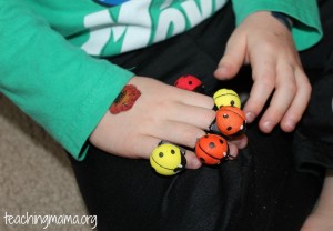 5 Little Ladybugs Song and Fingerplay