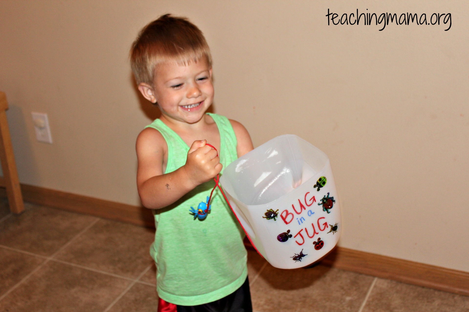 Motor Skills Practice {With a Bug Theme}