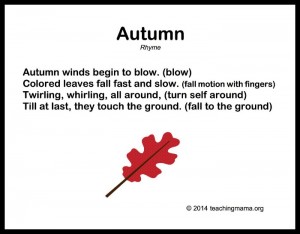 10 Autumn Songs for Preschoolers