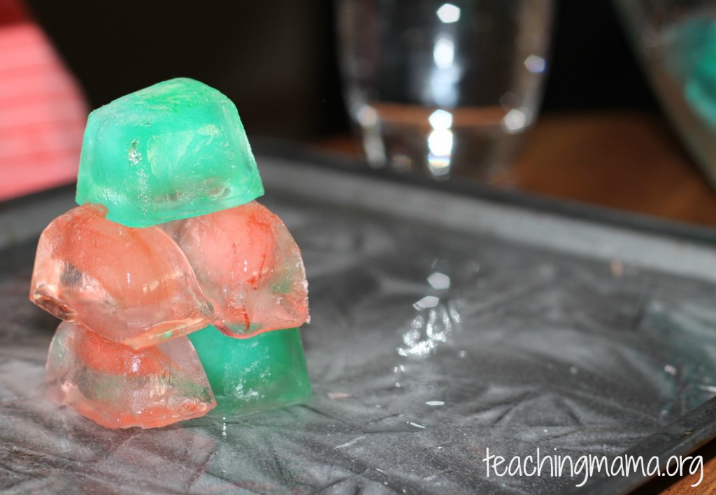 Ice Cube Sculptures