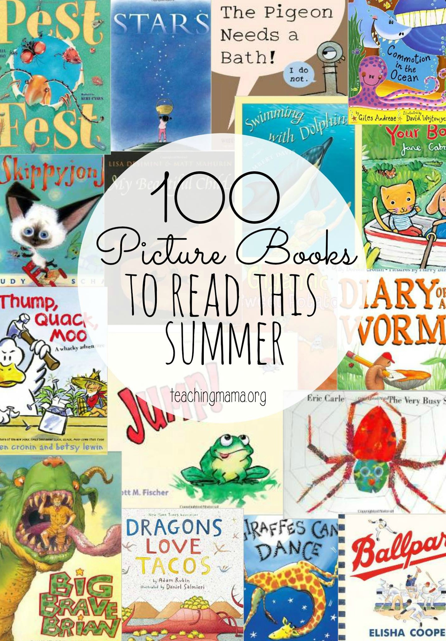 100 Picture Books To Read This Summer