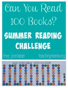 100 Books Summer Reading Challenge