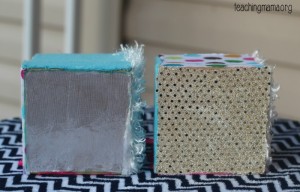 DIY Sensory Cube - Teaching Mama
