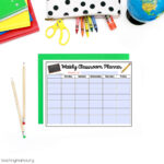 Weekly Preschool Planner