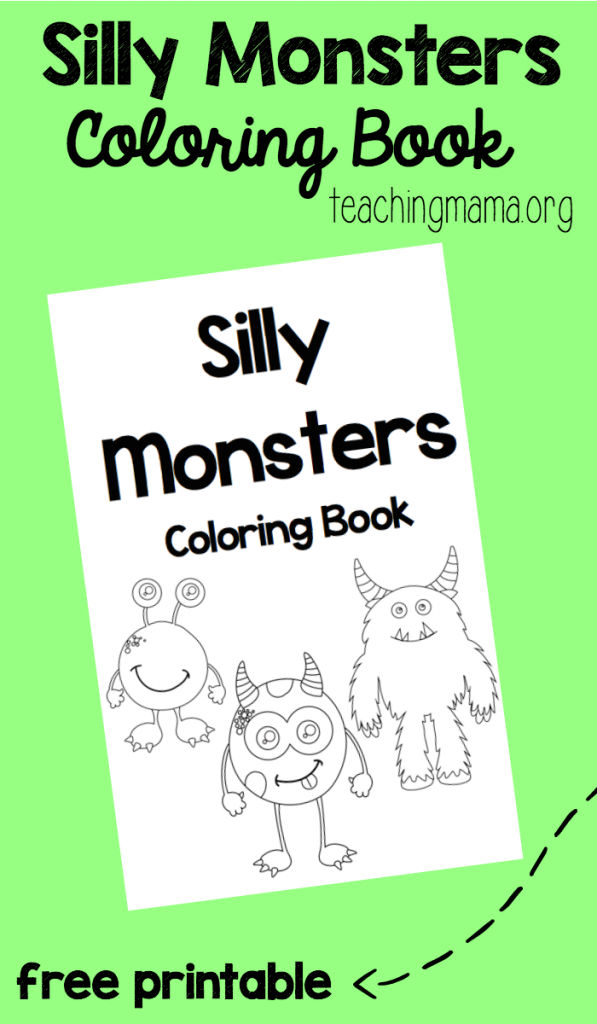 Silly Monsters Coloring Book