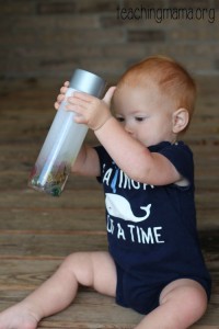 Fall Sensory Bottle - Teaching Mama