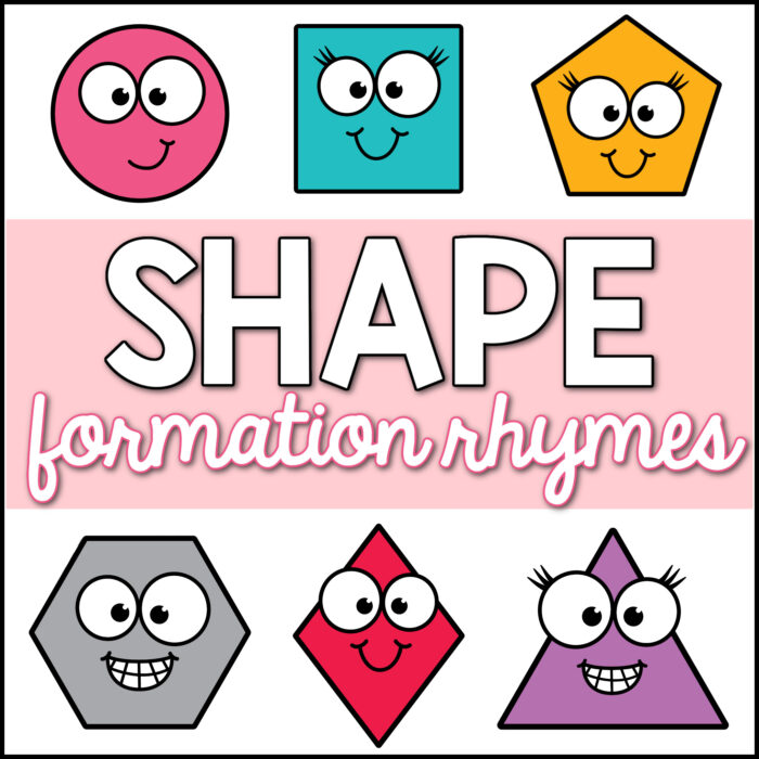 Shape Rhymes Printables - Teaching Mama