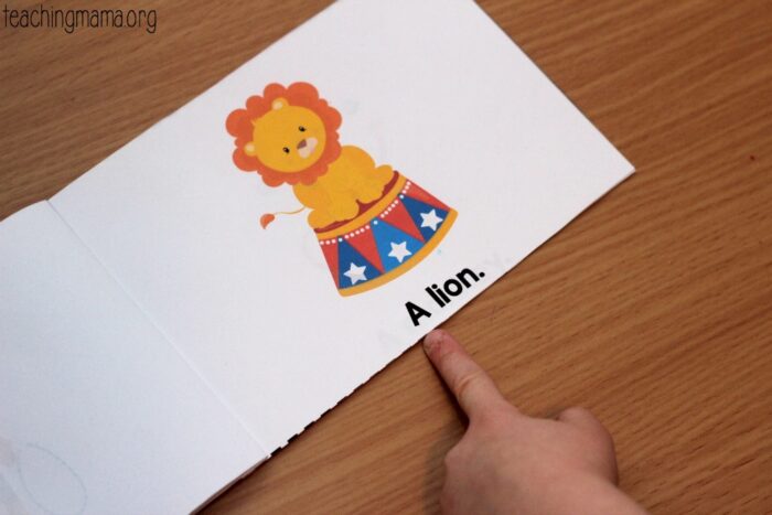 Sight Word Readers For the Word A