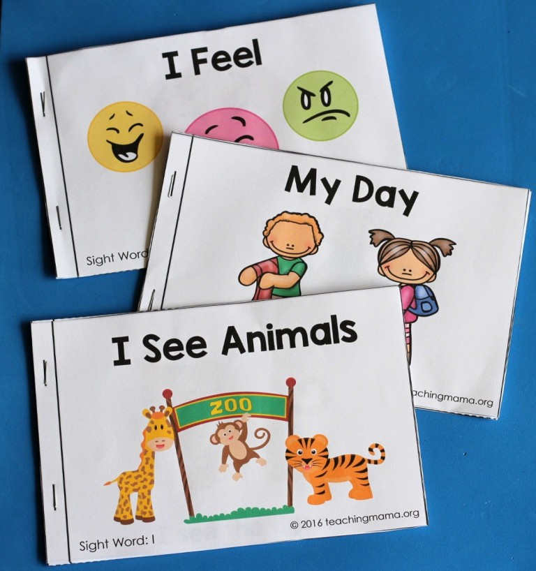 Sight Word Reader for the Word "I" - Teaching Mama
