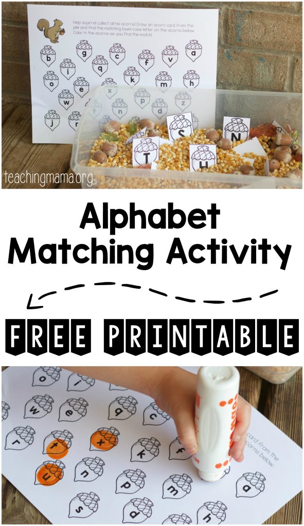 Easy Alphabet Matching Activity – HKJDML