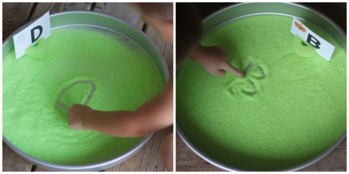 Halloween Themed Writing Tray