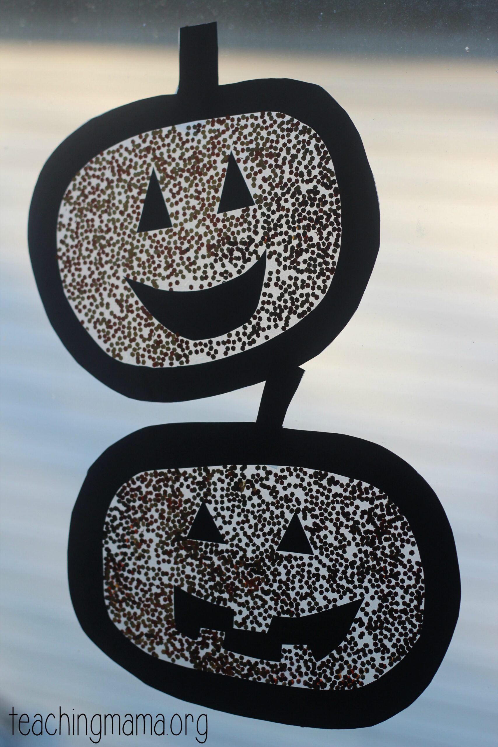 Pumpkin Window Craft