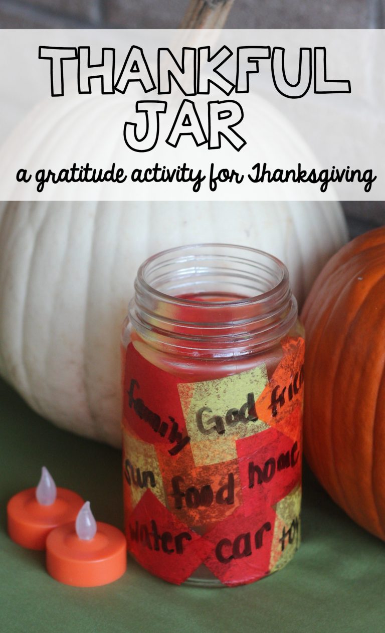 Thankful Jar Activity