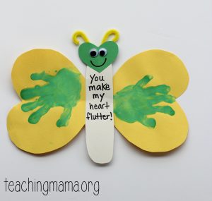Valentine Craft Ideas for Kids: You Make My Heart Flutter