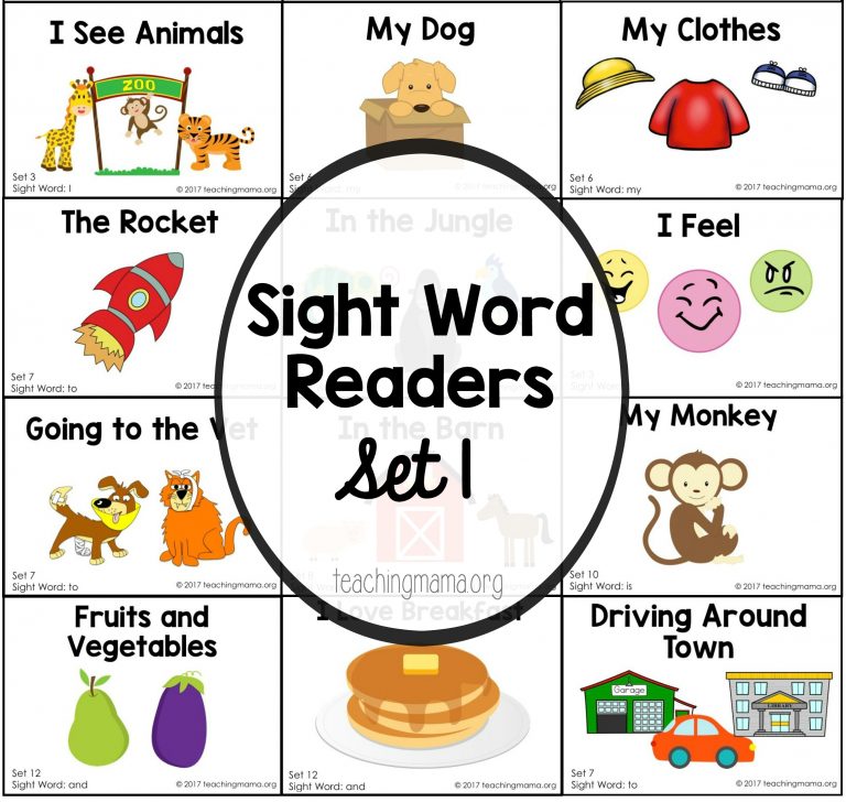 Sight Word Readers for the Word Said