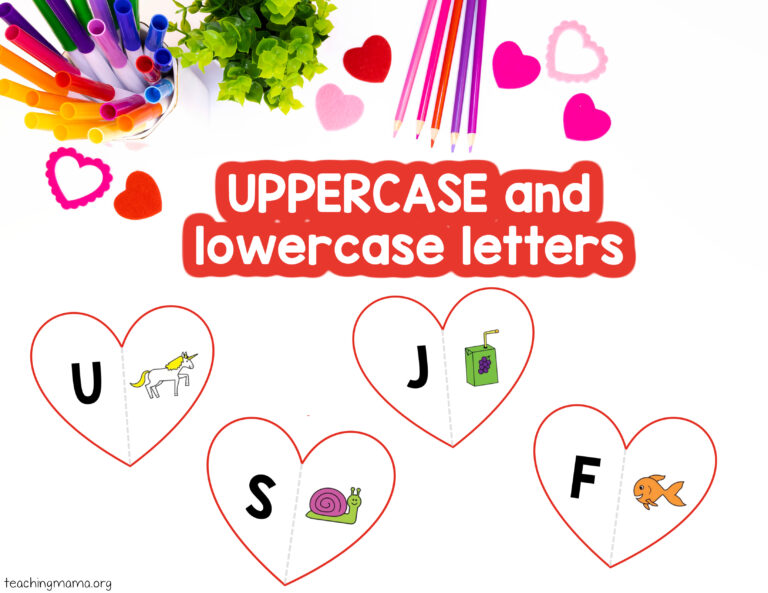 Valentine Beginning Sounds Match