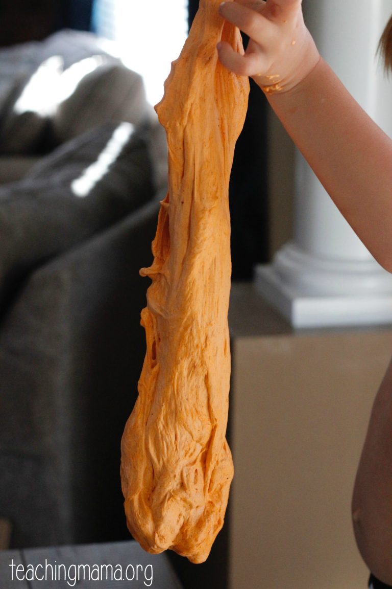 Fluffy Pumpkin Spice Slime