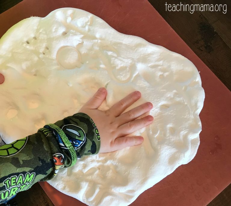 Snow Slime Recipe