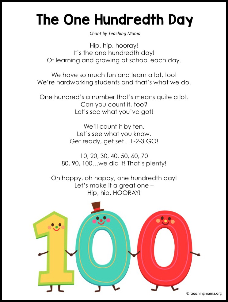 100th Day Of School Ideas 100th Day Of School Ideas