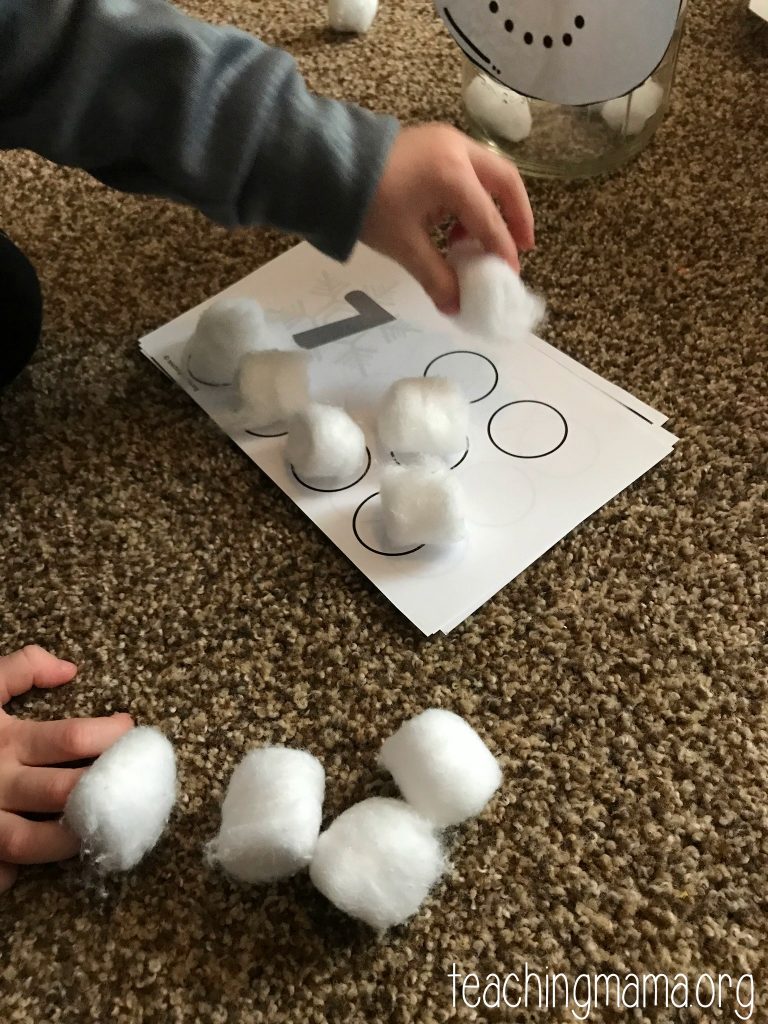 Snow Activities for Preschoolers