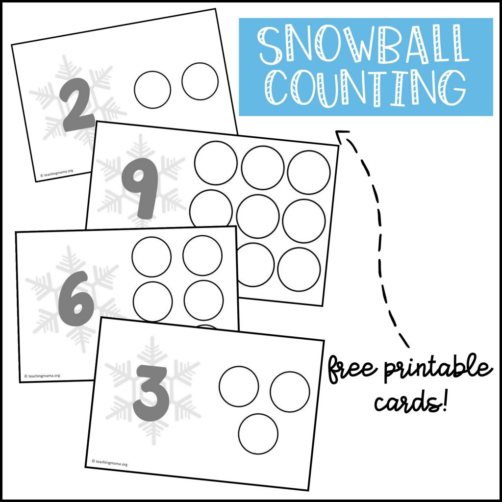 Snow Activities for Preschoolers