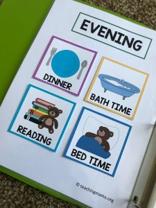 Visual Schedule for Toddlers