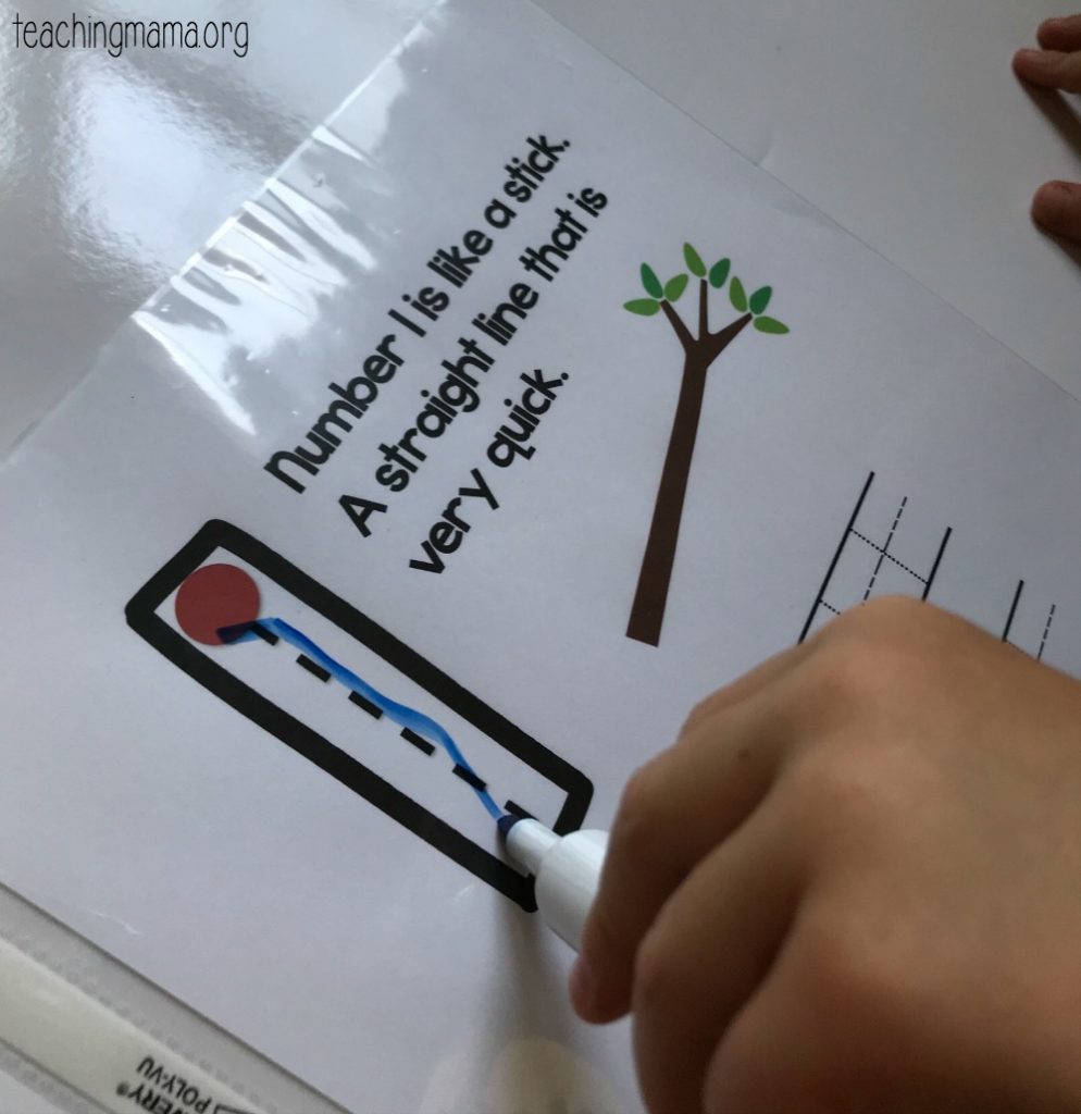 Number Formation Practice Sheets