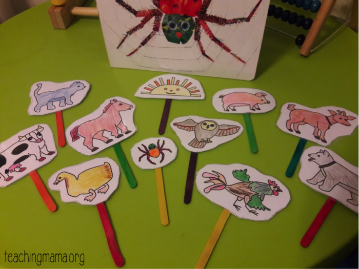 The Very Busy Spider Activities