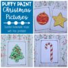 Puffy Paint Christmas Pictures