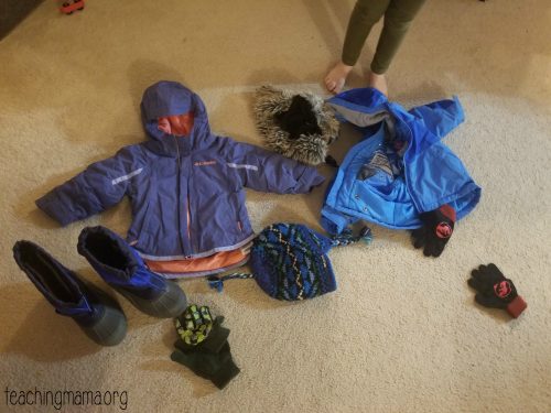 Winter Clothes Activities for Kids - Teaching Mama
