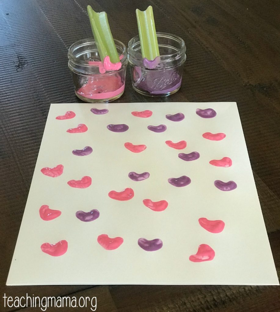 Celery Heart Stamps