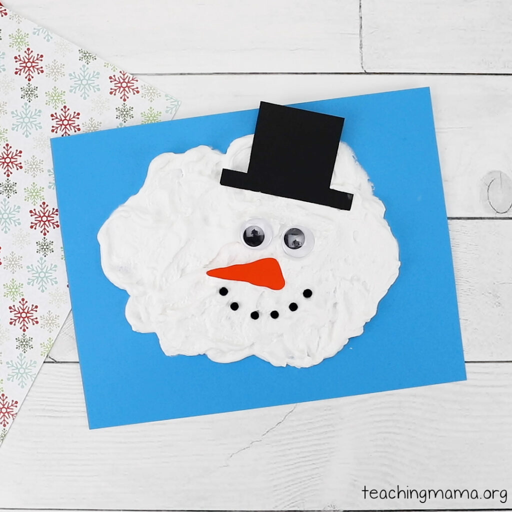 Melting Snowman Craft
