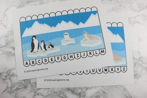 Arctic Animals Alphabet Puzzle - Teaching Mama