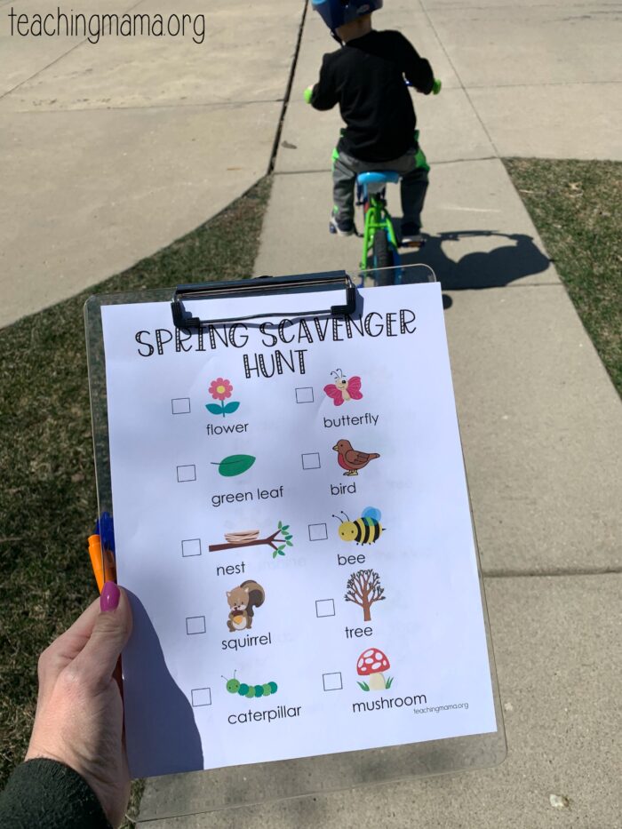 Spring Scavenger Hunt