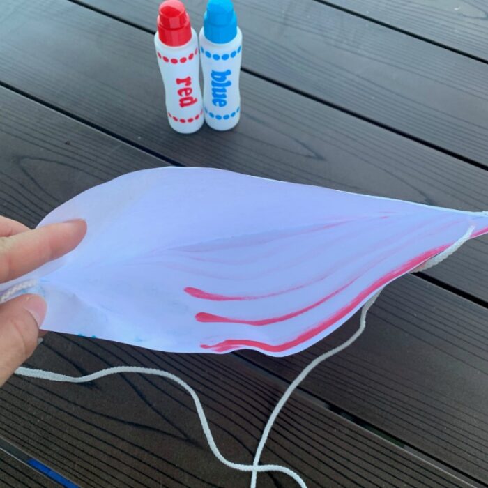 American Flag Parade Bag