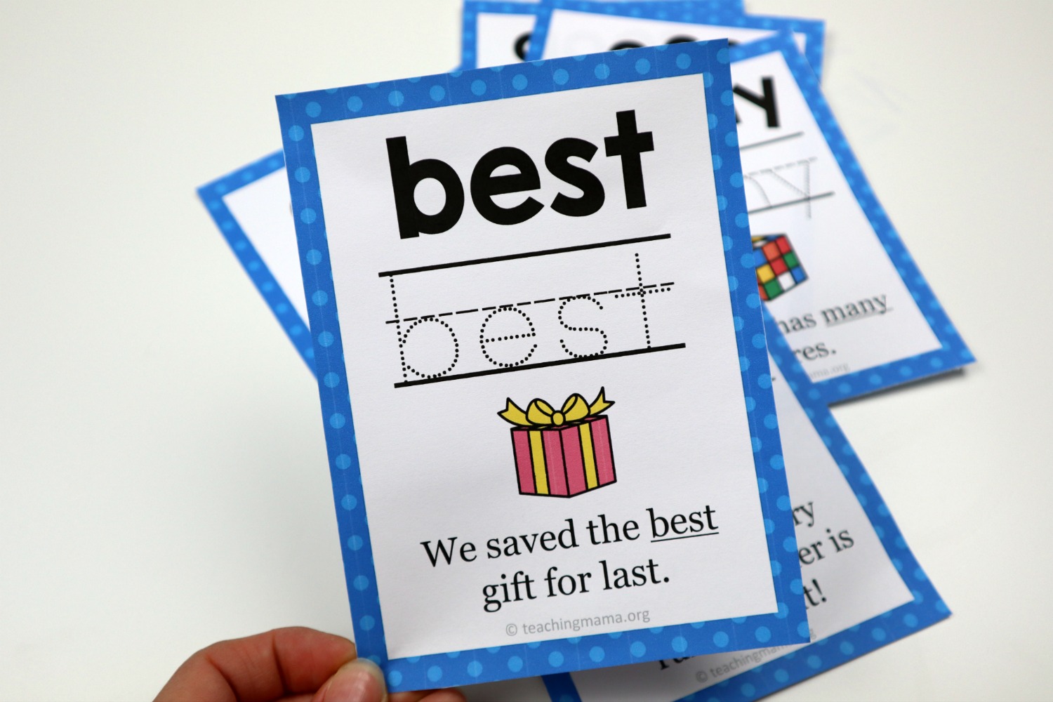 Sight Word Practice Cards - Second Grade - Teaching Mama