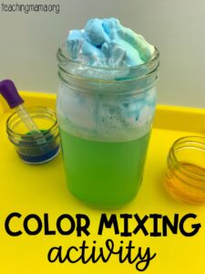 Color Mixing Activity - Teaching Mama
