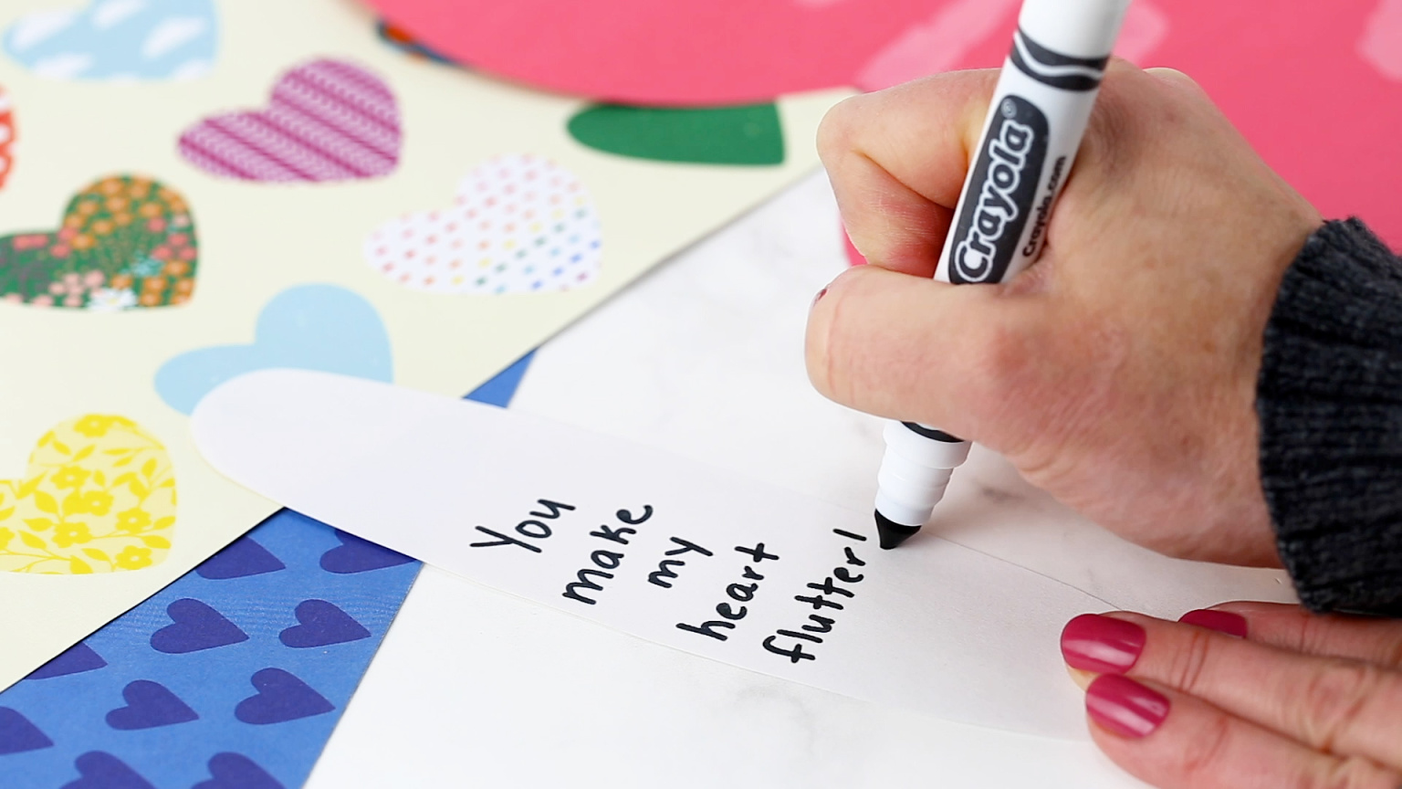 Valentine Craft Ideas for Kids: You Make My Heart Flutter