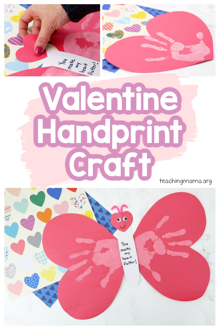Valentine Craft Ideas for Kids: You Make My Heart Flutter
