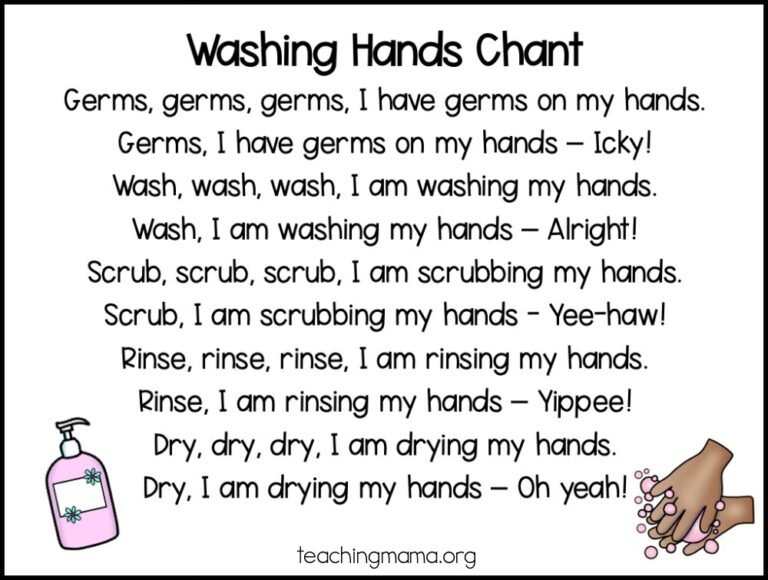 Handwashing Songs for Kids - Teaching Mama