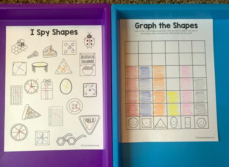 Kindergarten At Home Math Packet - Teaching Mama