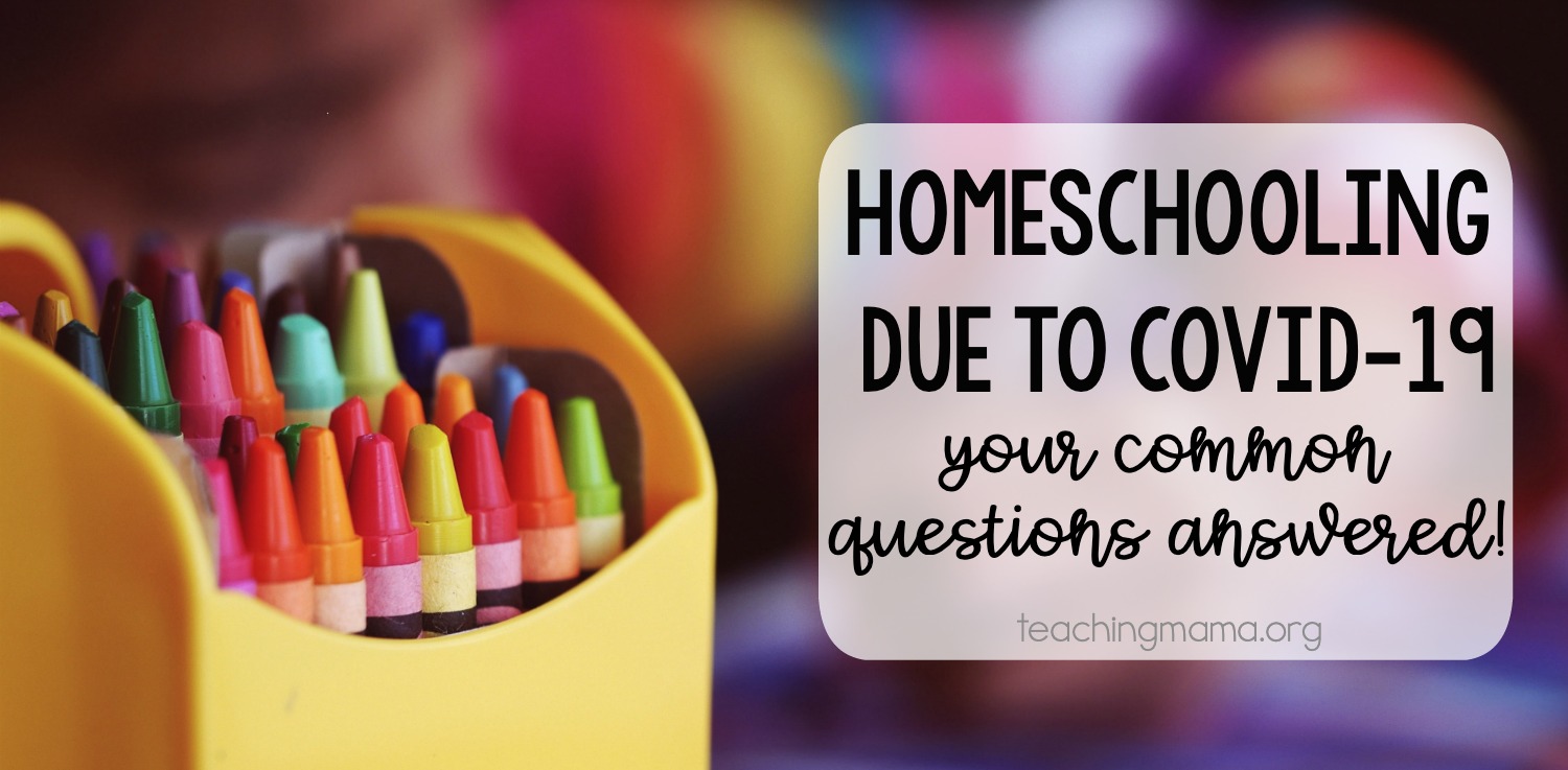 Homeschooling Due to Covid-19: Your Common Questions Answered ...
