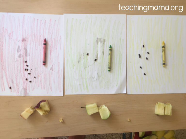 Appleseed Color & Count - Teaching Mama